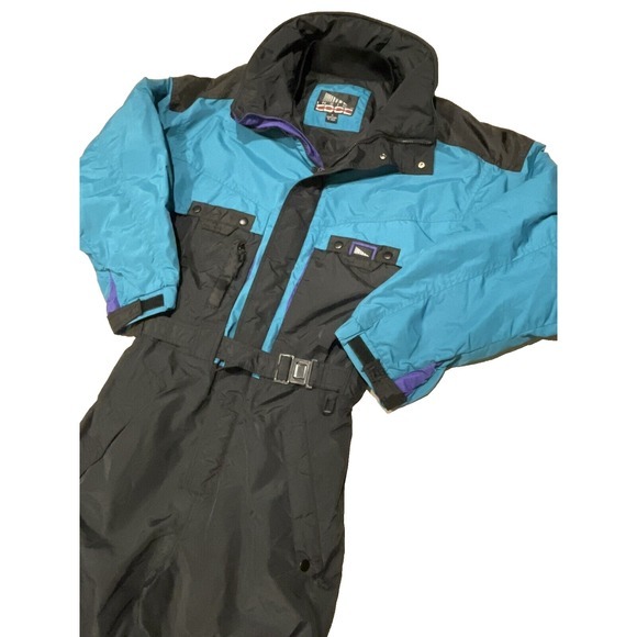 Jackets & Coats | 198s Ski Suit Mens M One Piece Snowsuit Snow Bib ...